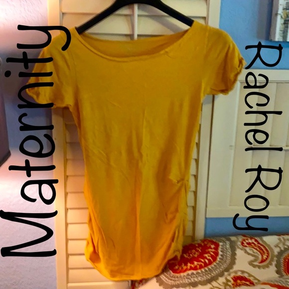 RACHEL Rachel Roy | Tops | Golden Yellow Maternity Top | Poshmark